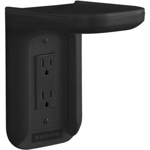 Sanus WSOS1 Outlet Shelf for Electronics and Speakers up to 10 lbs – tv ...